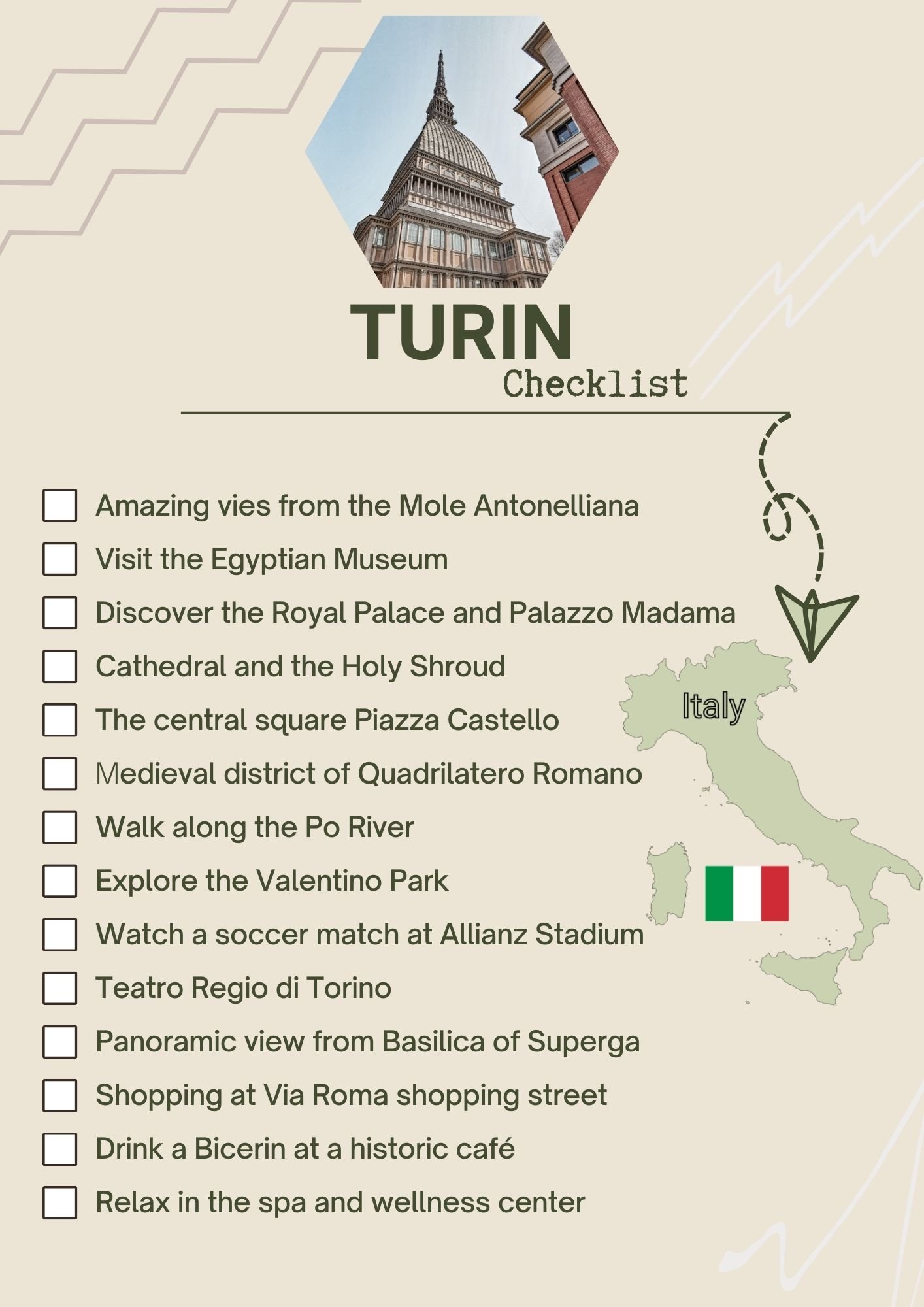 Checklist: 14 must visits in Turin » Tibi lost in nature